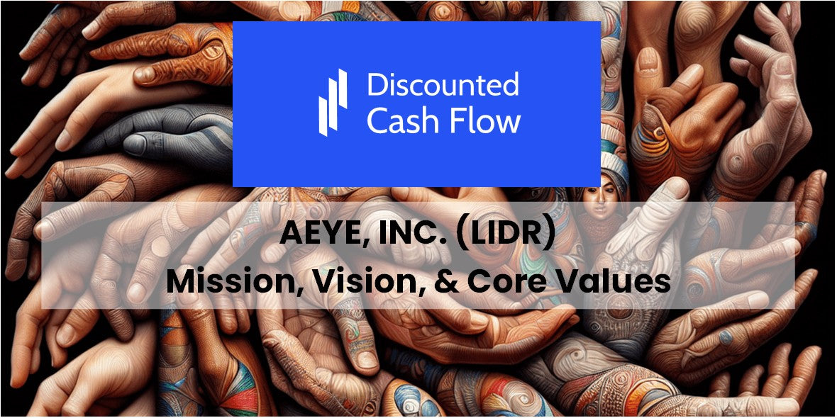 Mission Statement, Vision, & Core Values (2025) of AEye, Inc. (LIDR) – DCFmodeling.com