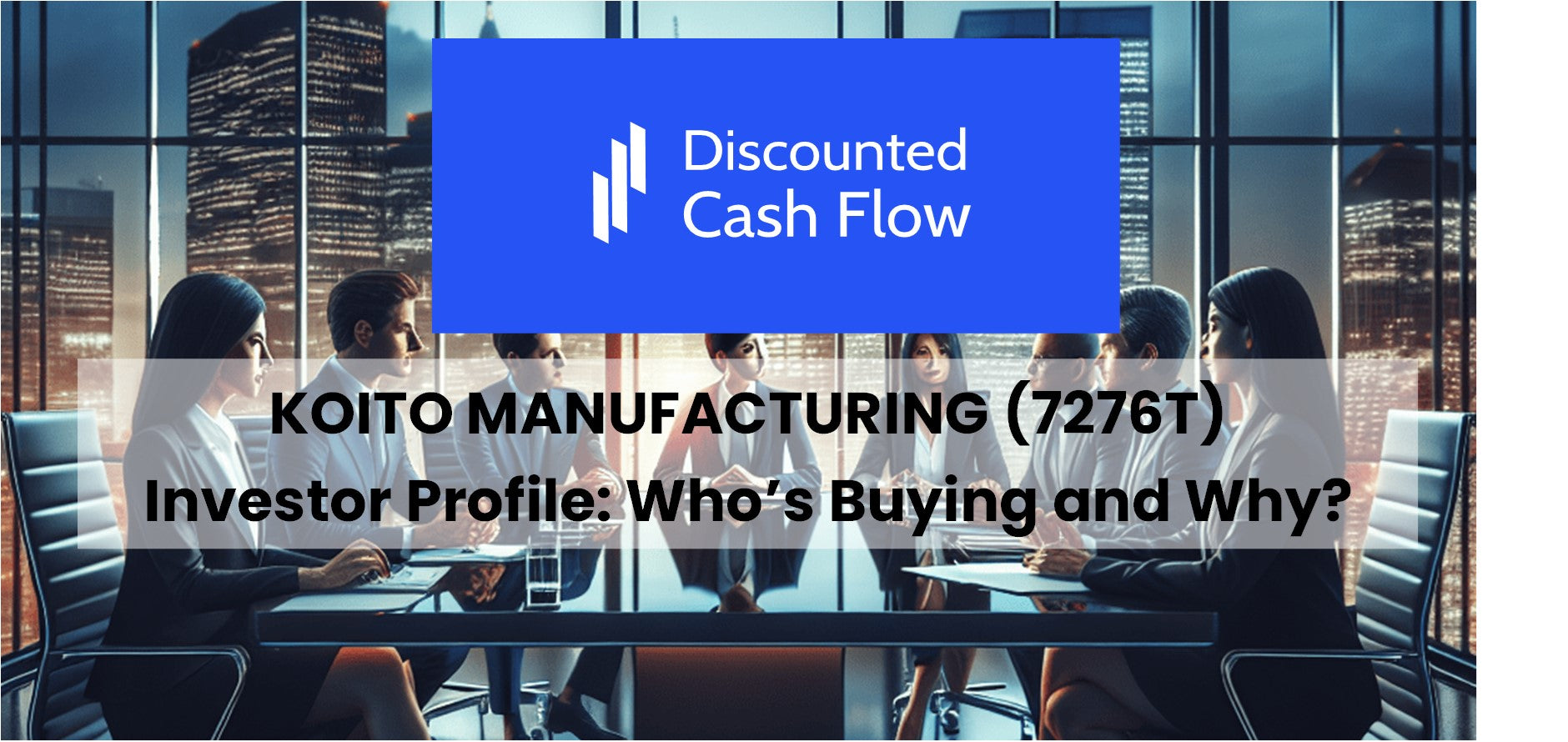 Exploring Koito Manufacturing (7276T): Who’s Buying and Why? – DCFmodeling.com