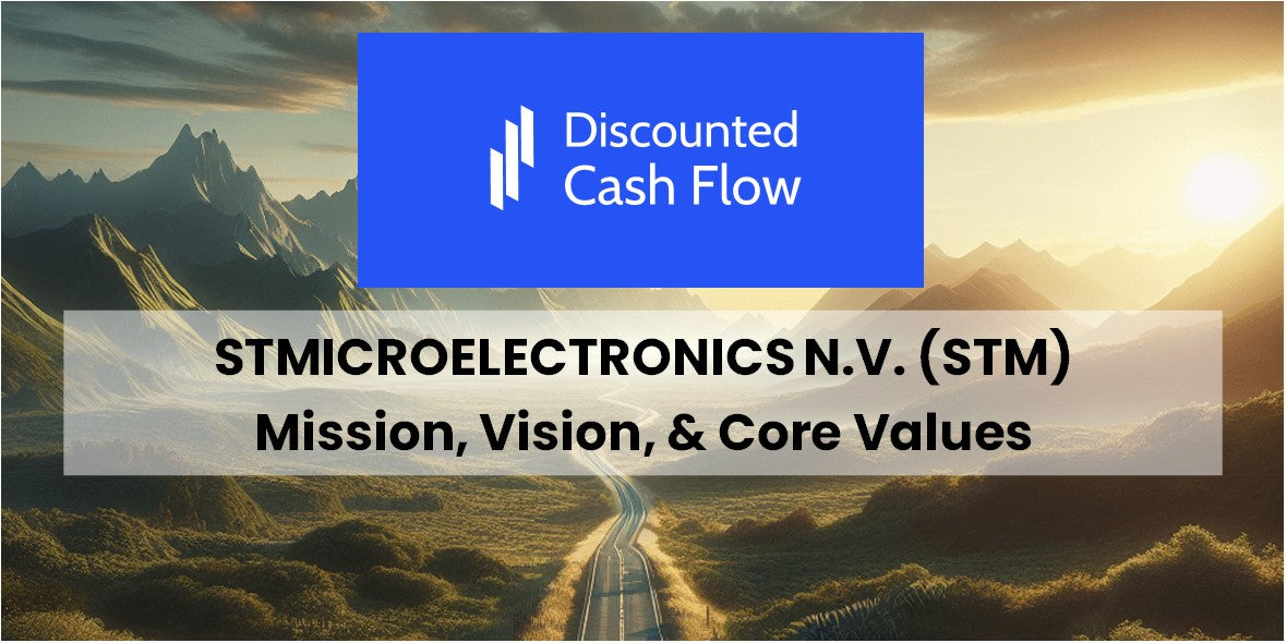 Mission Statement, Vision, & Core Values (2025) of STMicroelectronics N ...