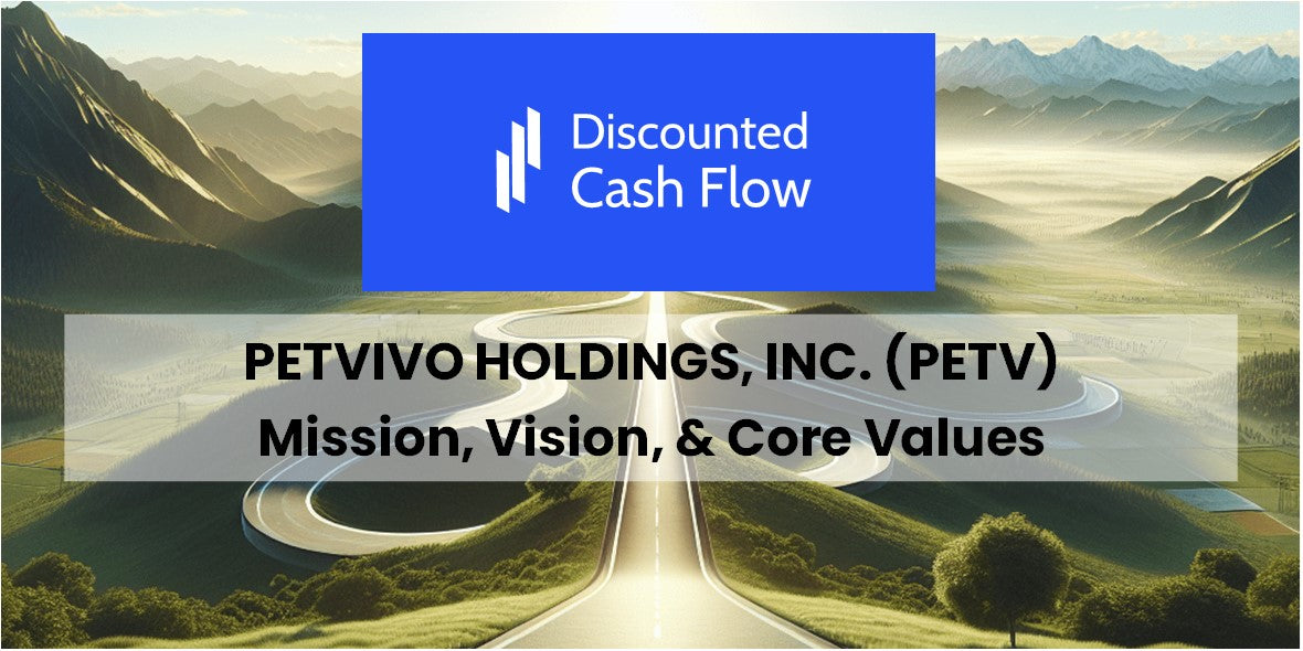 Declaración de misión, visión, & Valores centrales (2025) de PetVivo Holdings, Inc. (PETV ...