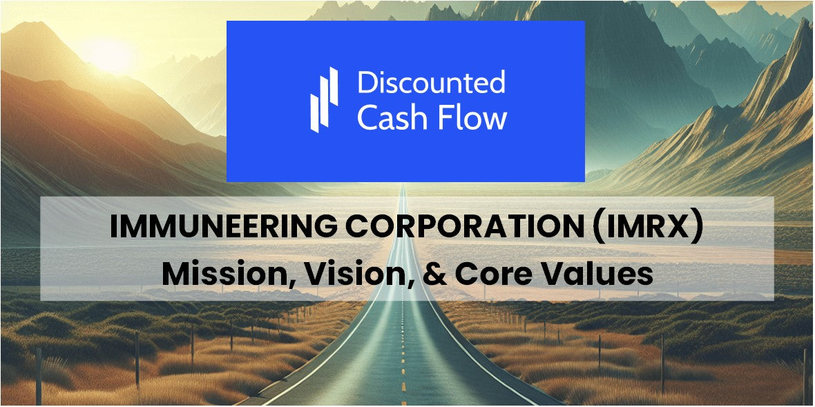 Mission Statement, Vision, & Core Values (2025) of Immuneering Corporation (IMRX) – DCFmodeling.com