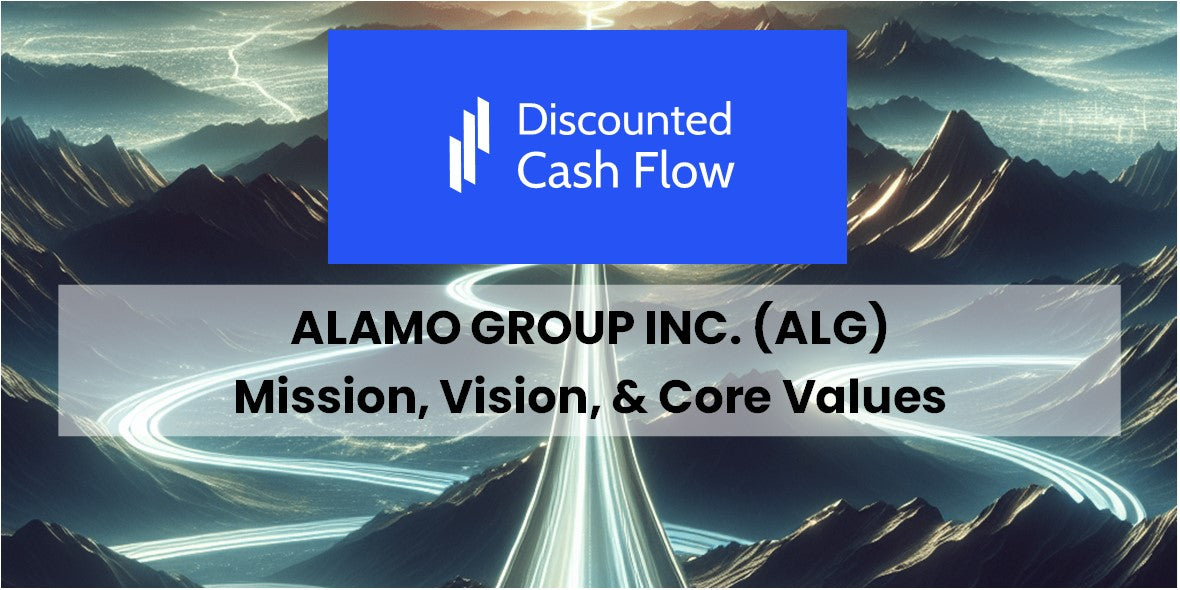 Mission Statement, Vision, & Core Values (2025) of Alamo Group Inc. (ALG) – DCFmodeling.com