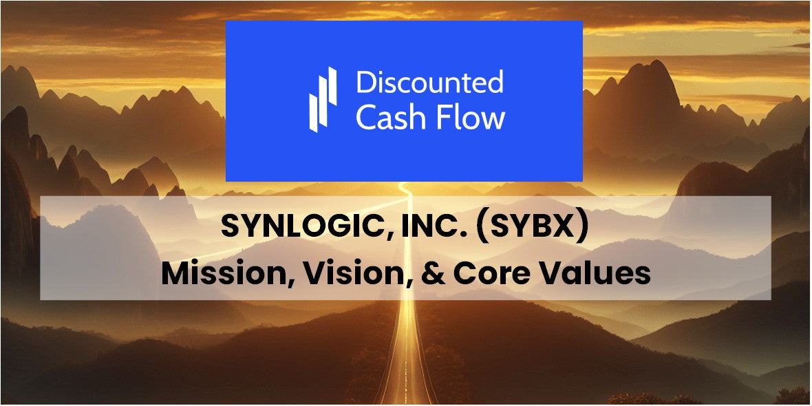 Mission Statement, Vision, & Core Values (2025) of Synlogic, Inc. (SYBX) – DCFmodeling.com