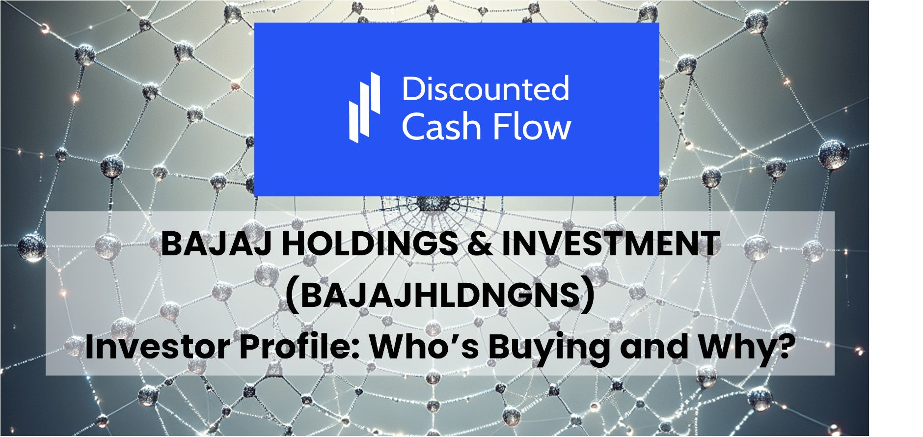 Exploring Bajaj Holdings & Investment (BAJAJHLDNGNS): Who’s Buying and Why? – DCFmodeling.com