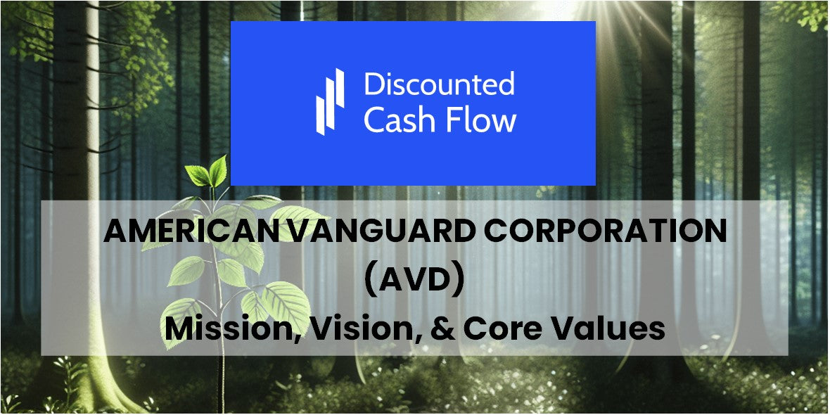 Mission Statement, Vision, & Core Values (2025) of American Vanguard Corporation (AVD ...
