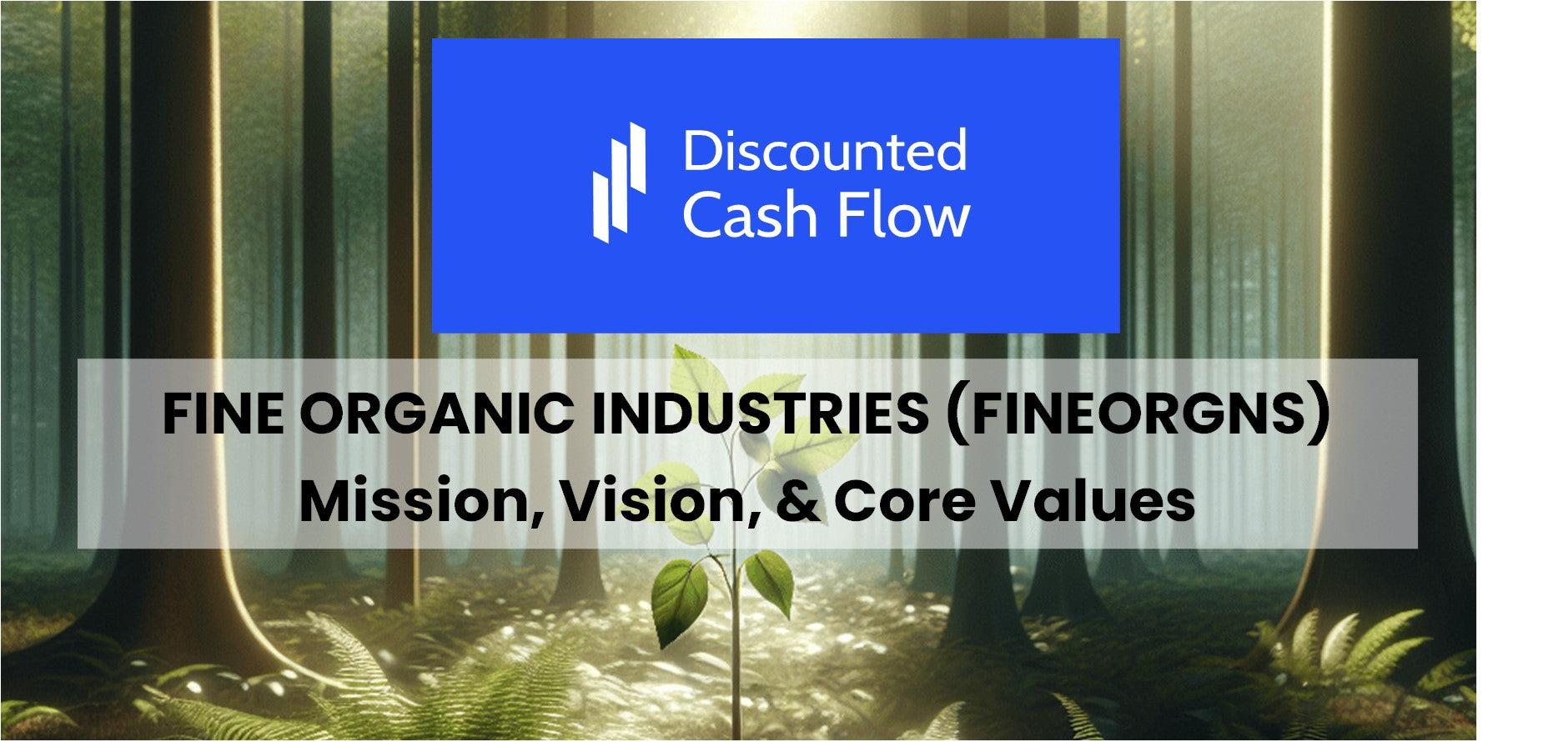 Mission Statement, Vision, & Core Values (2025) of Fine Organic Industries (FINEORGNS ...