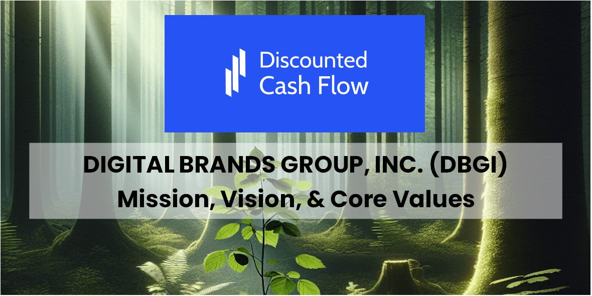 Mission Statement, Vision, & Core Values (2025) of Digital Brands Group, Inc. (DBGI ...