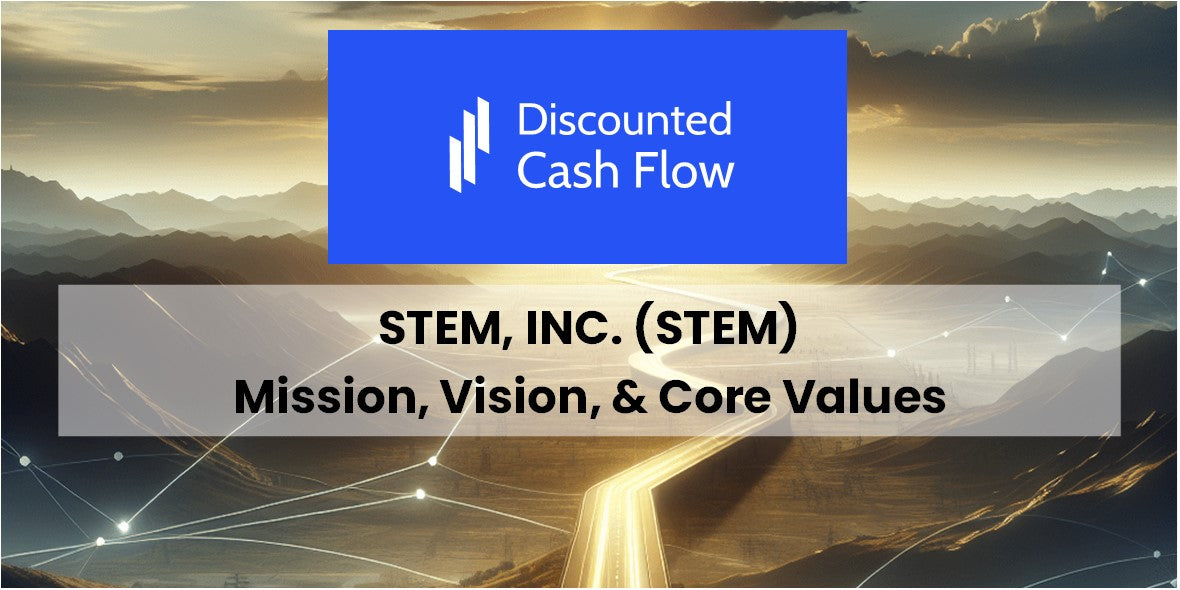 Mission Statement, Vision, & Core Values (2025) of Stem, Inc. (STEM) – DCFmodeling.com