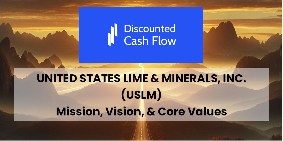 Mission Statement, Vision, & Core Values (2025) of United States Lime ...