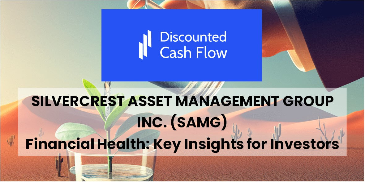 Breaking Down Silvercrest Asset Management Group Inc. (SAMG): Key ...