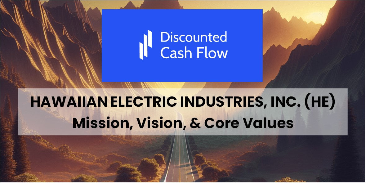 Mission Statement, Vision, & Core Values (2025) of Hawaiian Electric ...