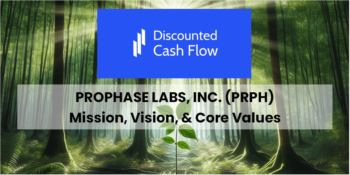 Mission Statement, Vision, & Core Values (2025) of ProPhase Labs, Inc ...