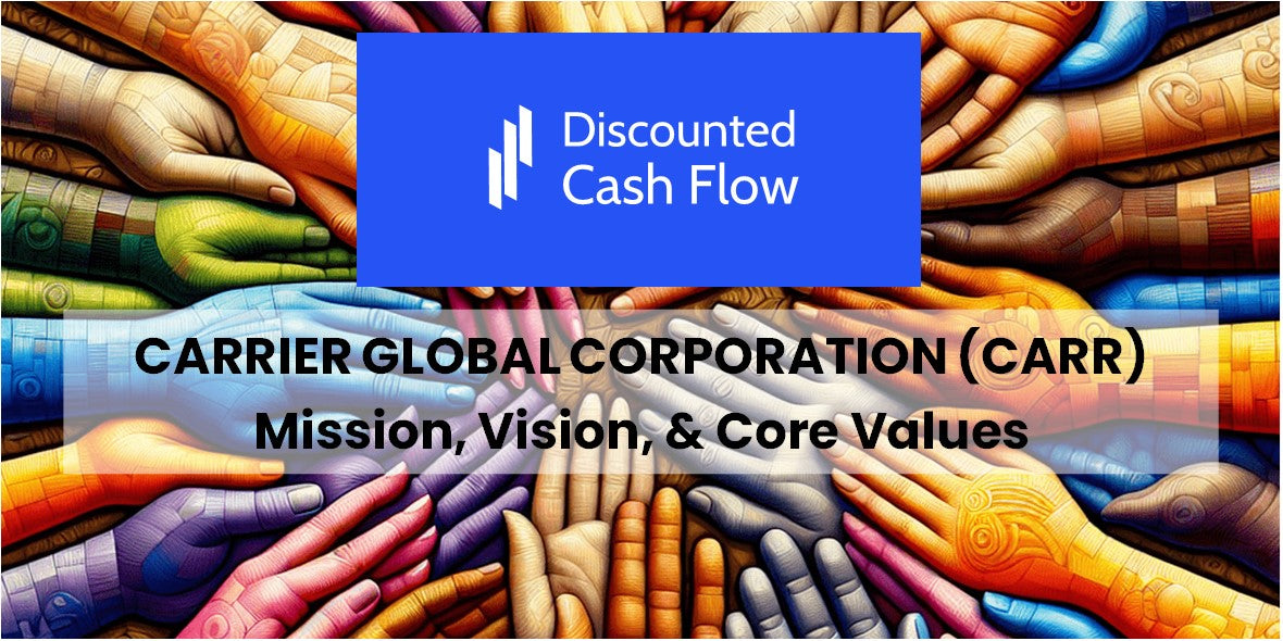 Mission Statement, Vision, & Core Values (2025) of Carrier Global ...