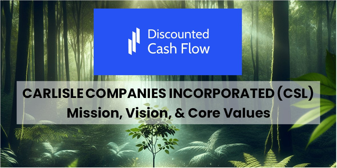 Mission Statement, Vision, & Core Values (2025) of Carlisle Companies ...