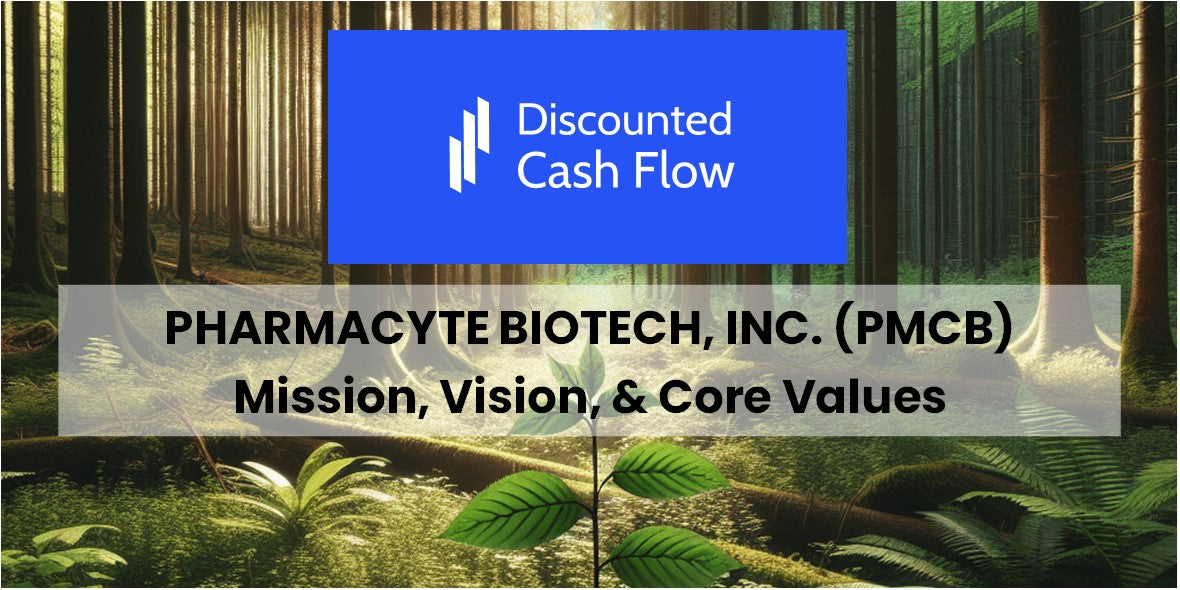 Mission Statement, Vision, & Core Values (2025) of PharmaCyte Biotech ...