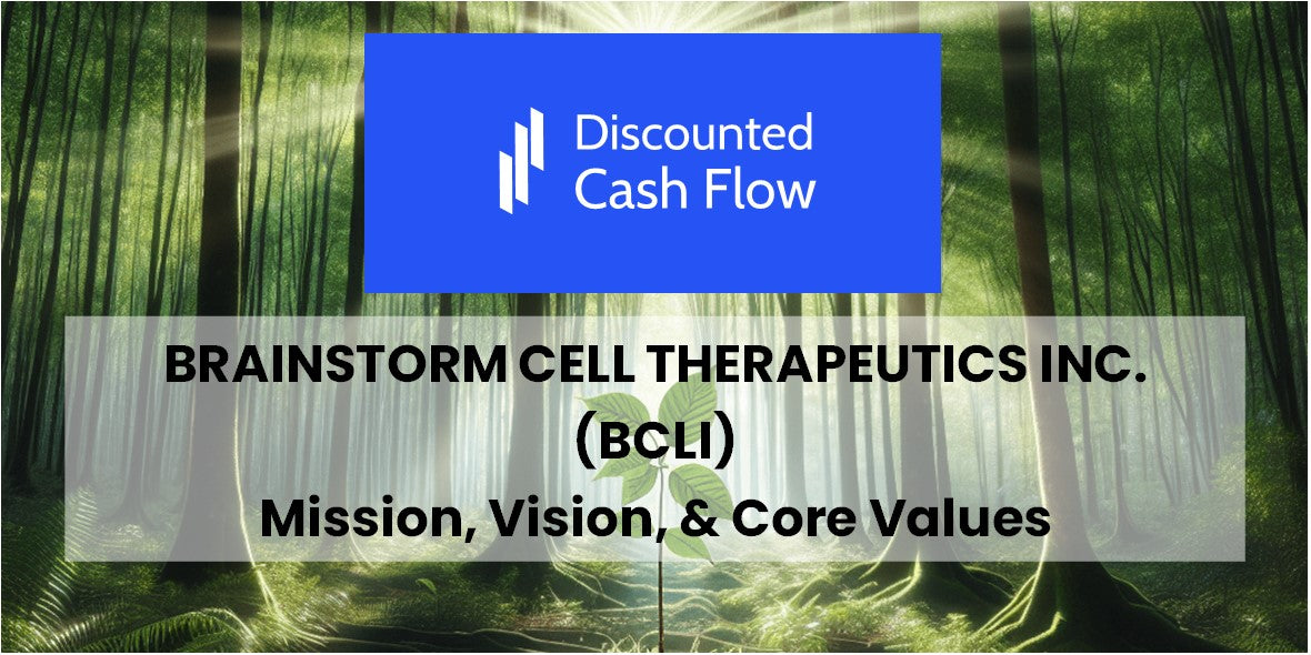Mission Statement, Vision, & Core Values (2025) of Brainstorm Cell ...