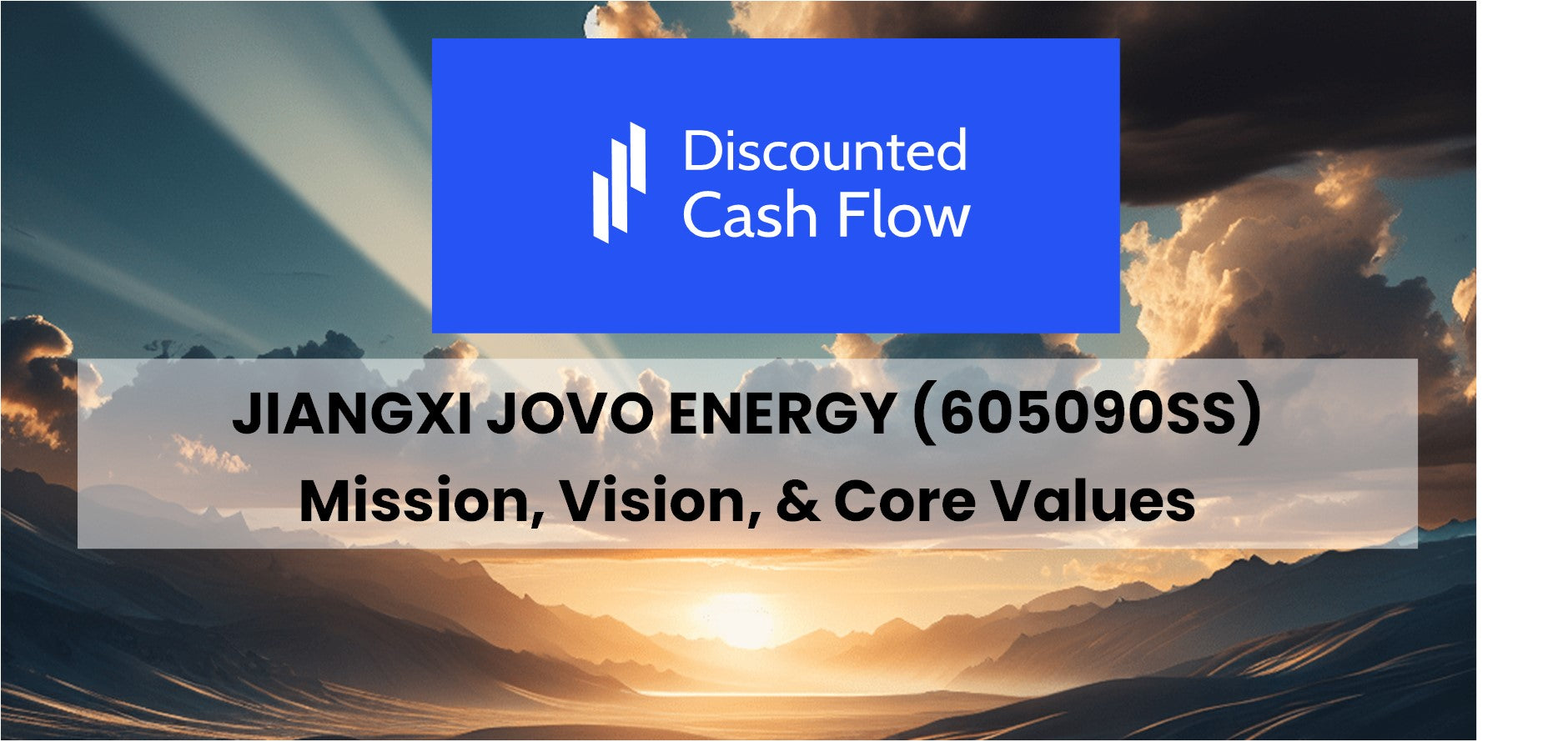 Mission Statement, Vision, & Core Values (2025) of Jiangxi Jovo Energy ...