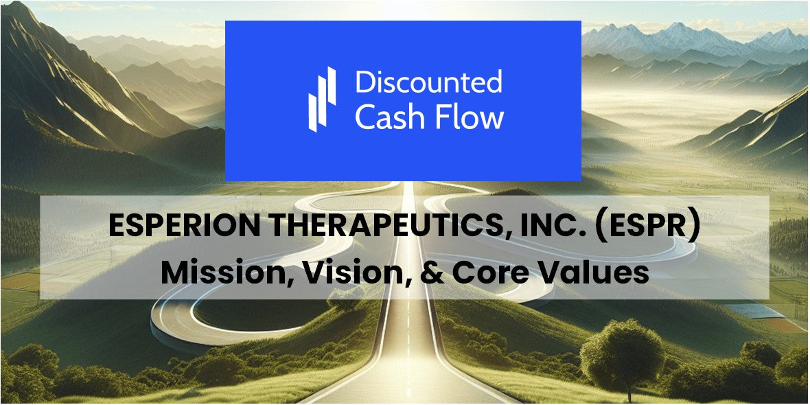 Mission Statement, Vision, & Core Values (2025) of Esperion ...