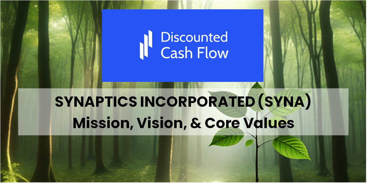 Mission Statement, Vision, & Core Values (2025) of Synaptics ...