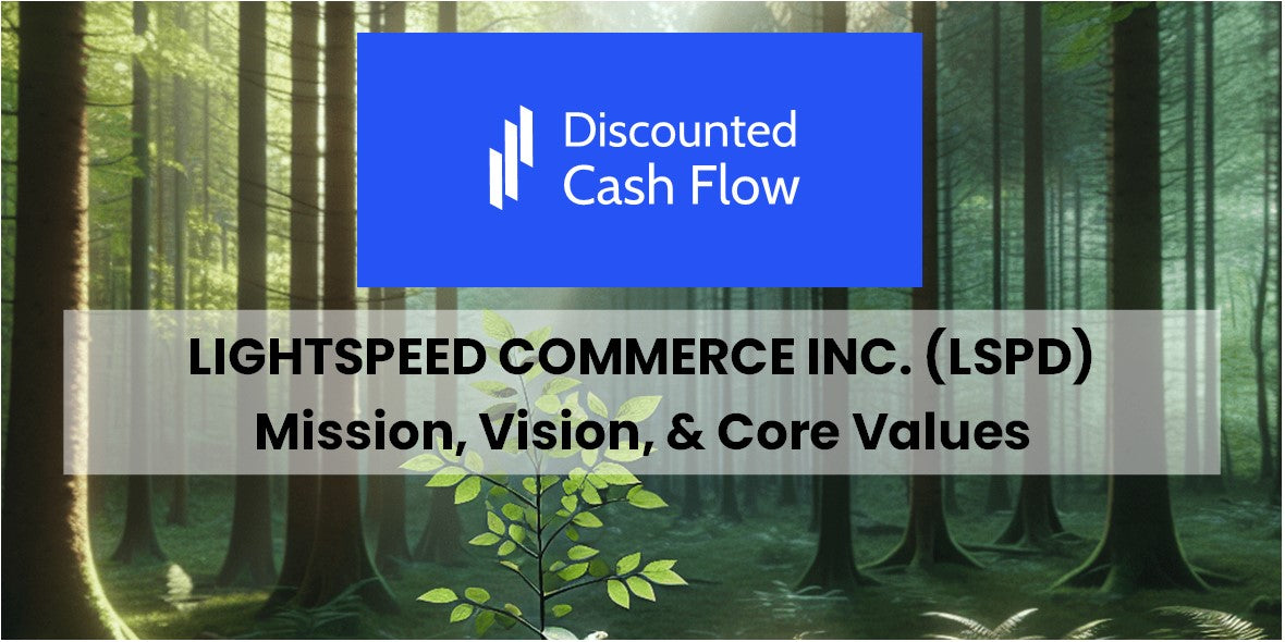 Mission Statement, Vision, & Core Values (2025) of Lightspeed Commerce ...