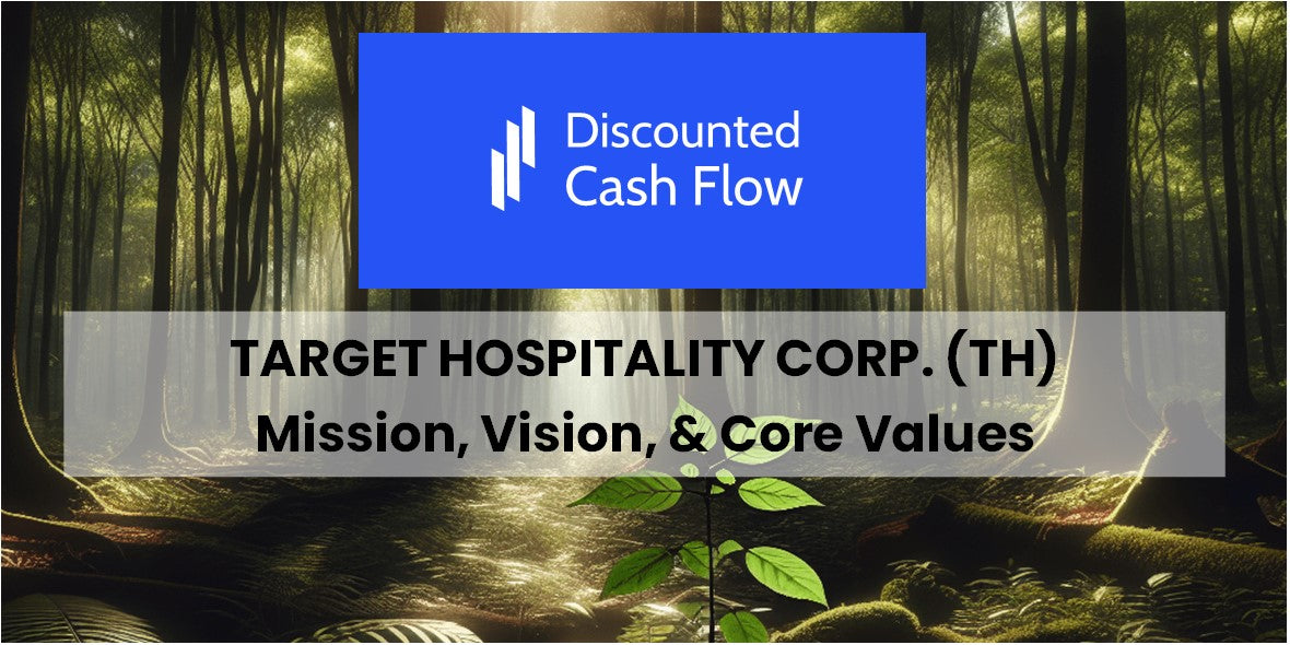 Mission Statement, Vision, & Core Values (2025) of Target Hospitality ...
