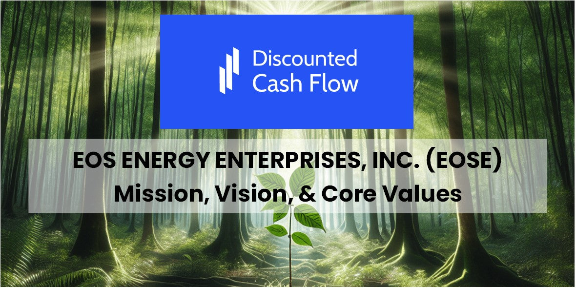 Mission Statement, Vision, & Core Values (2025) of Eos Energy ...