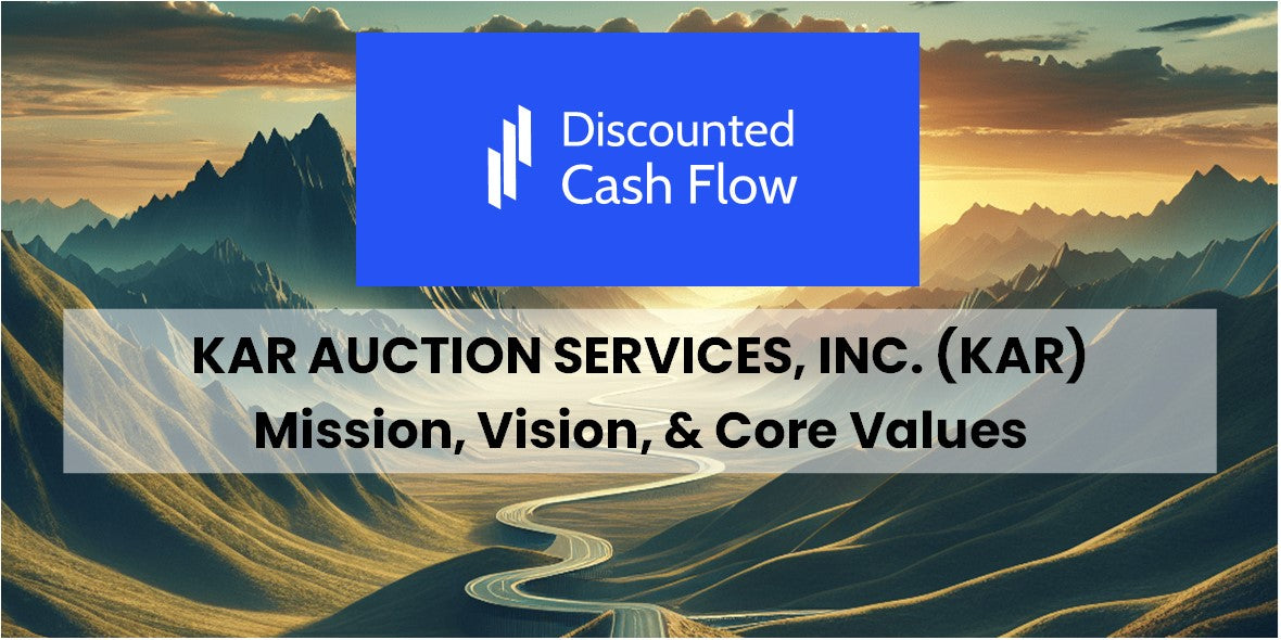 Mission Statement, Vision, & Core Values (2025) of KAR Auction Services ...