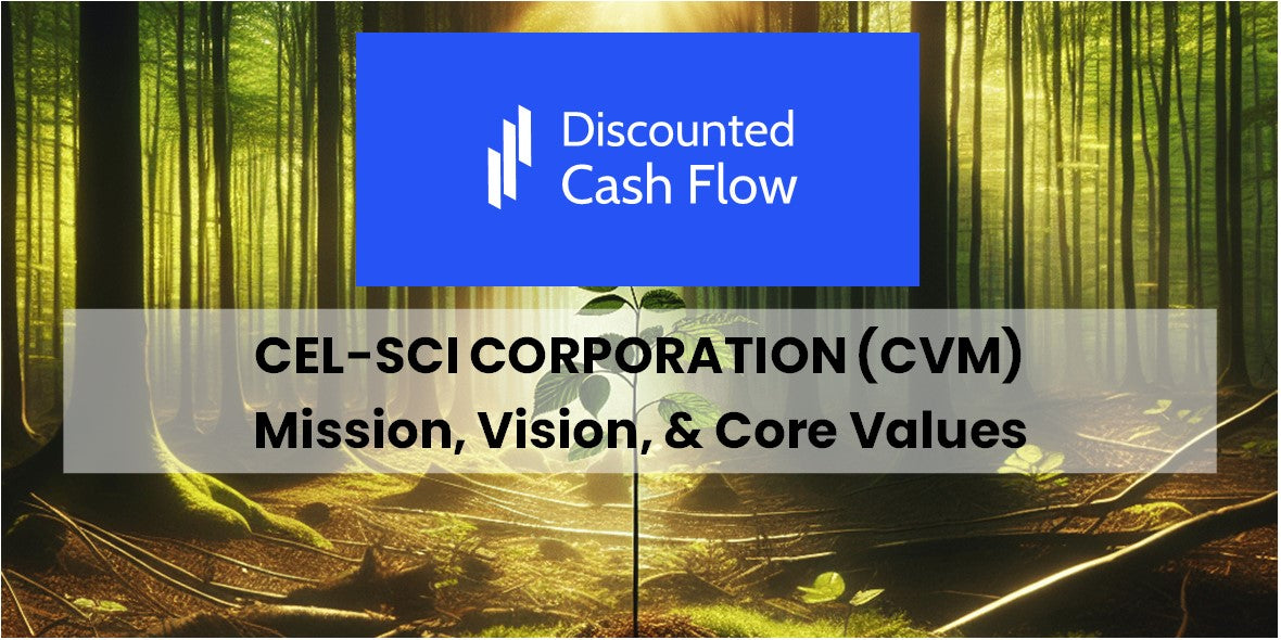 Mission Statement, Vision, & Core Values (2025) of CEL-SCI Corporation ...