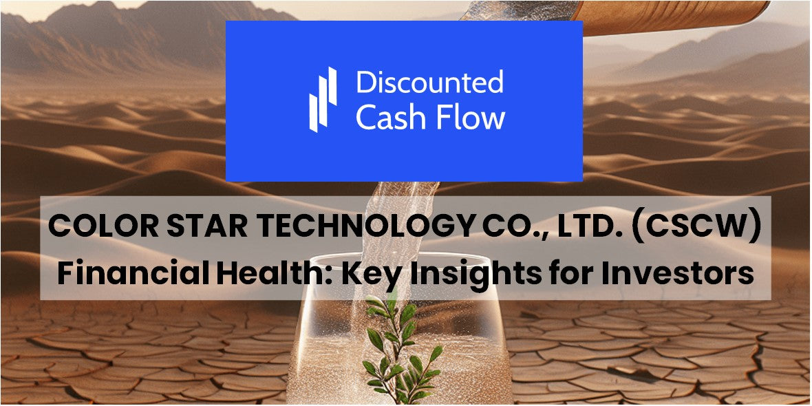 انهيار شركة Color Star Technology Co., Ltd. (CSCW) الصحة المالية: رؤى ...
