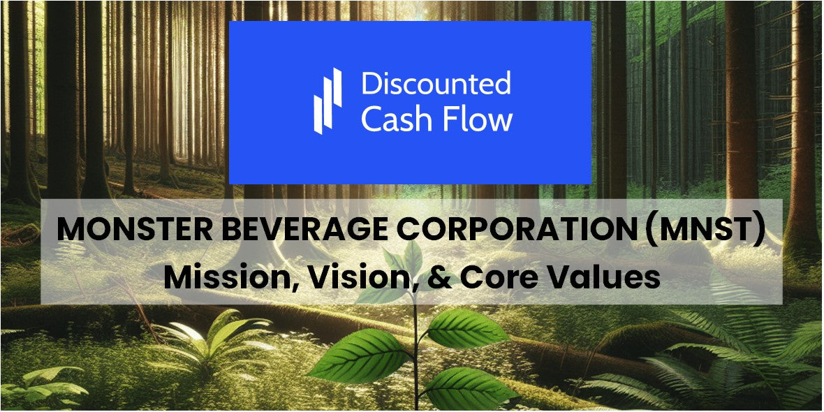 Mission Statement, Vision, & Core Values (2025) of Monster Beverage ...