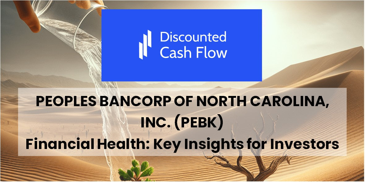 Breaking Down Peoples Bancorp of North Carolina, Inc. (PEBK): Key ...