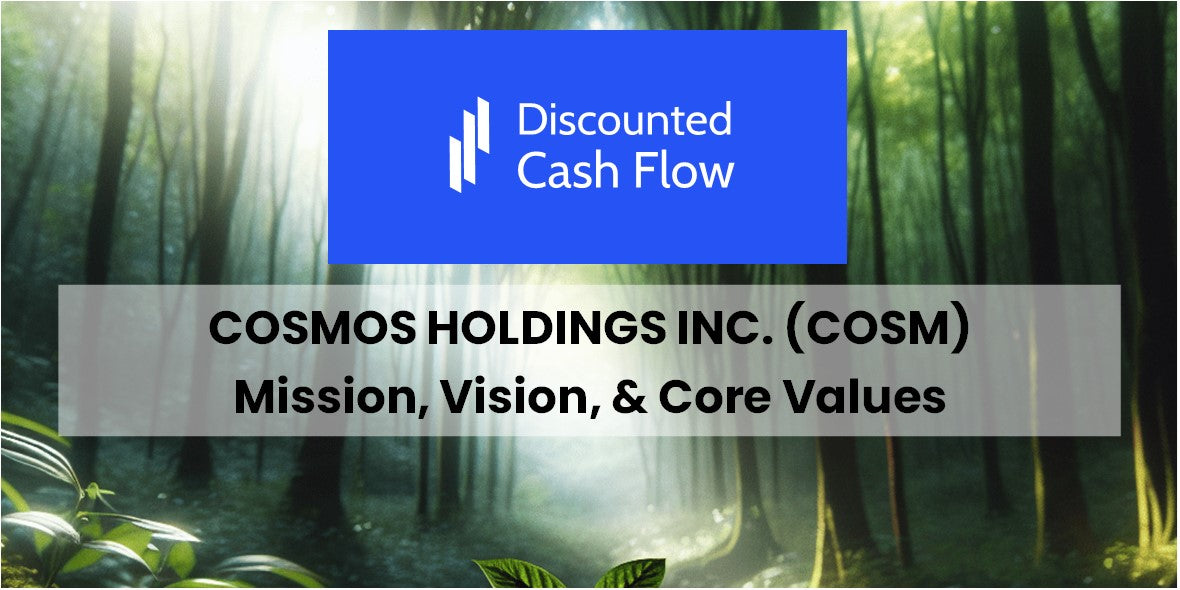 Mission Statement, Vision, & Core Values (2025) of Cosmos Holdings Inc ...