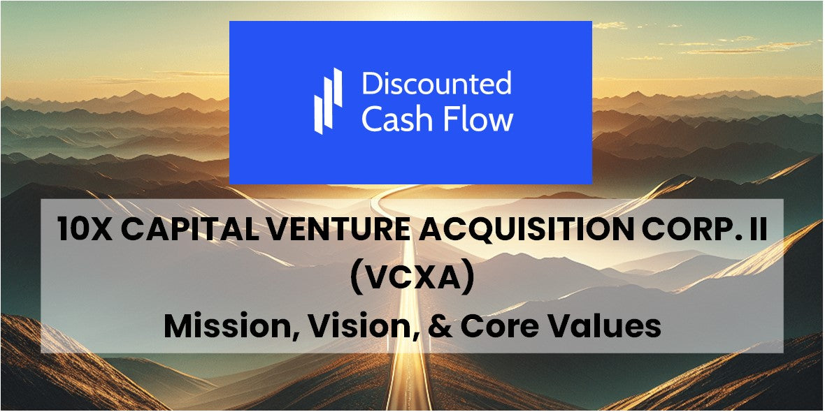 Mission Statement, Vision, & Core Values (2025) of 10X Capital Venture ...