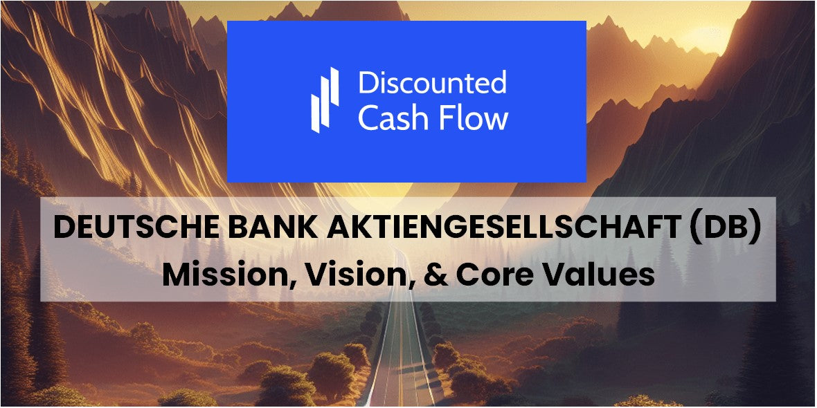 Mission Statement, Vision, & Core Values (2025) of Deutsche Bank ...