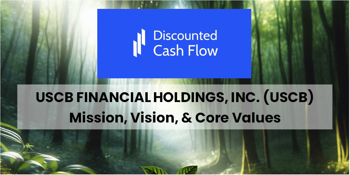 Mission Statement, Vision, & Core Values (2025) of USCB Financial ...