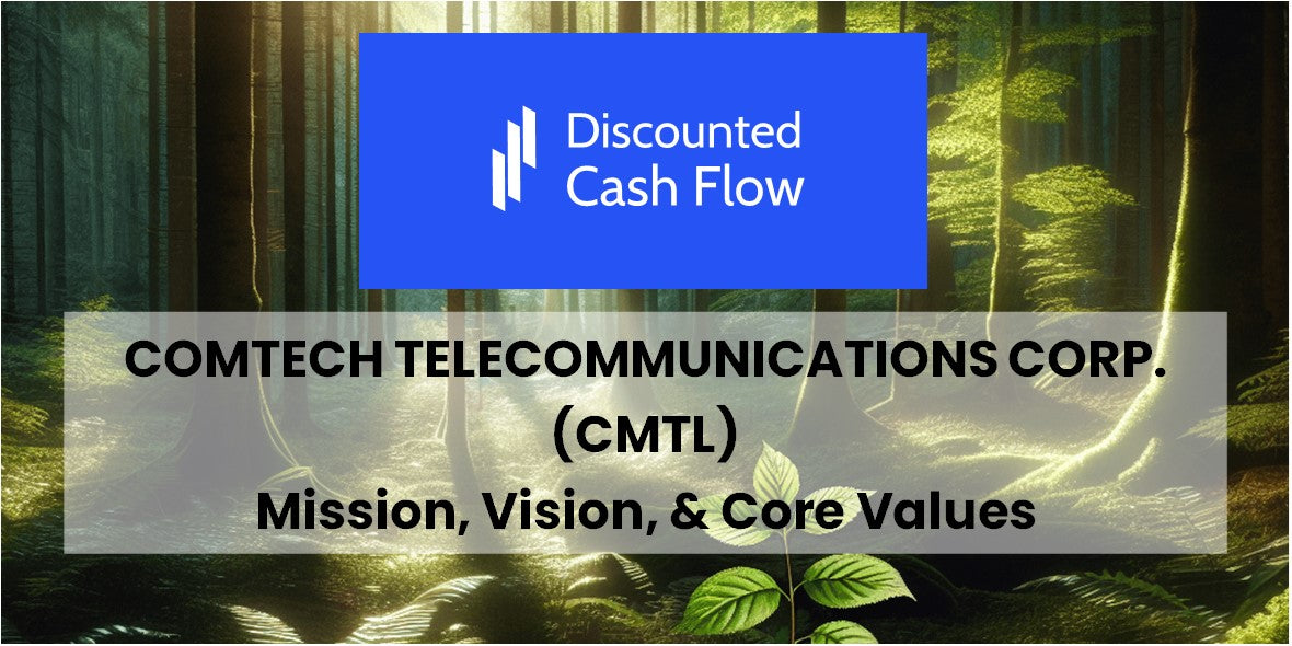 Mission Statement, Vision, & Core Values (2025) of Comtech ...