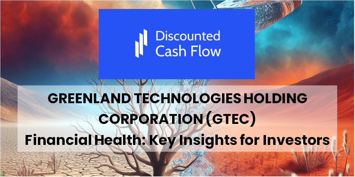 Breaking Down Greenland Technologies Holding Corporation (GTEC): Key ...