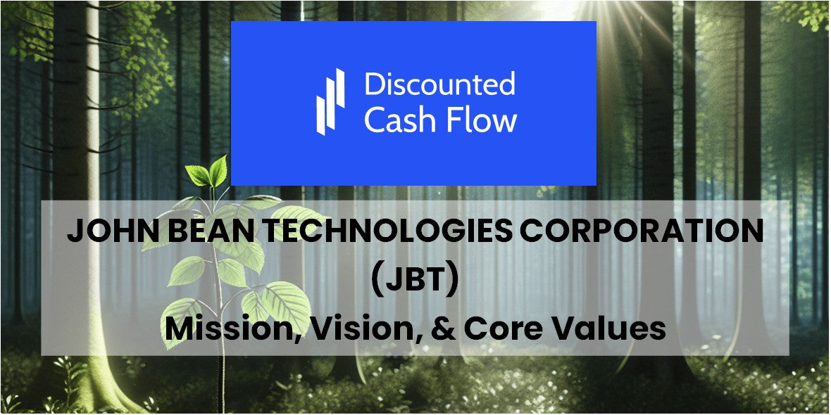 Mission Statement, Vision, & Core Values (2025) of John Bean ...
