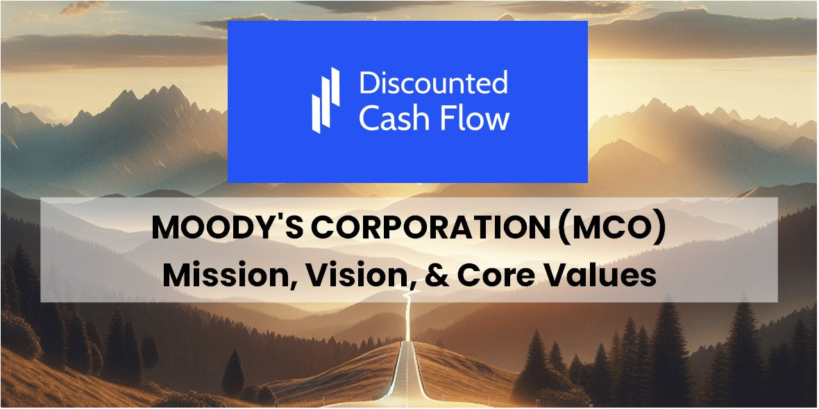 Mission Statement, Vision, & Core Values (2025) of Moody's Corporation ...