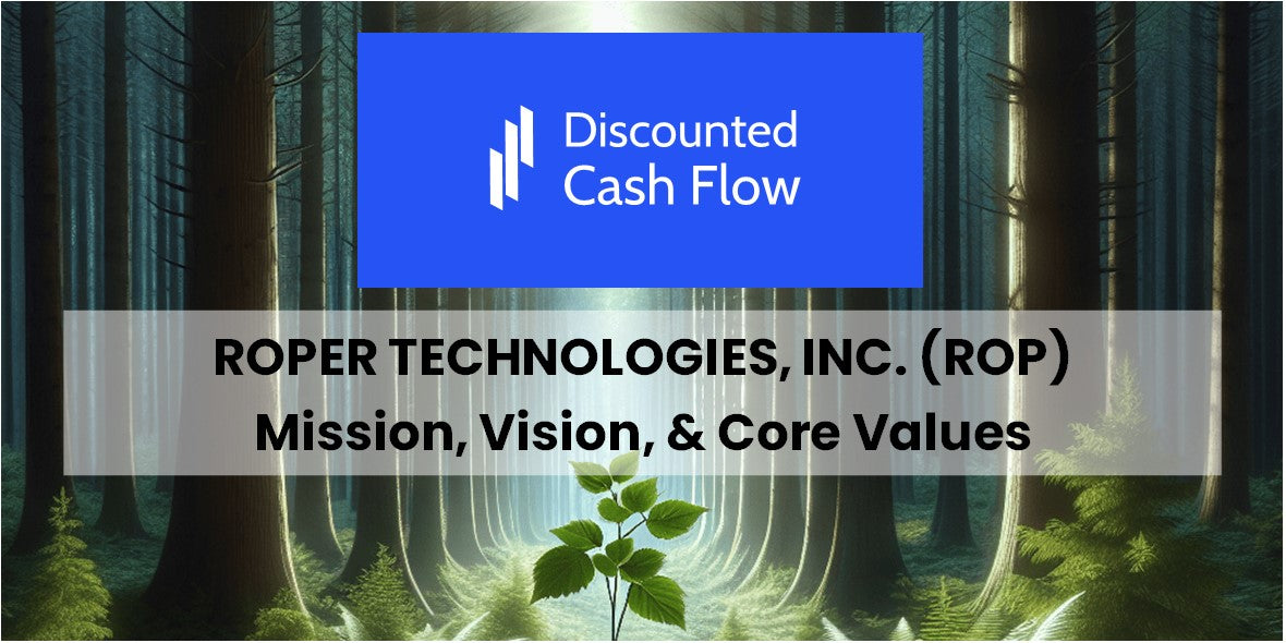 Mission Statement, Vision, & Core Values (2025) of Roper Technologies ...