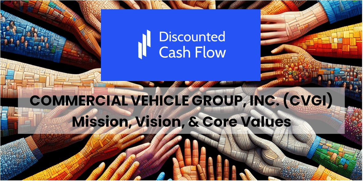 Mission Statement, Vision, & Core Values (2025) of Commercial Vehicle ...