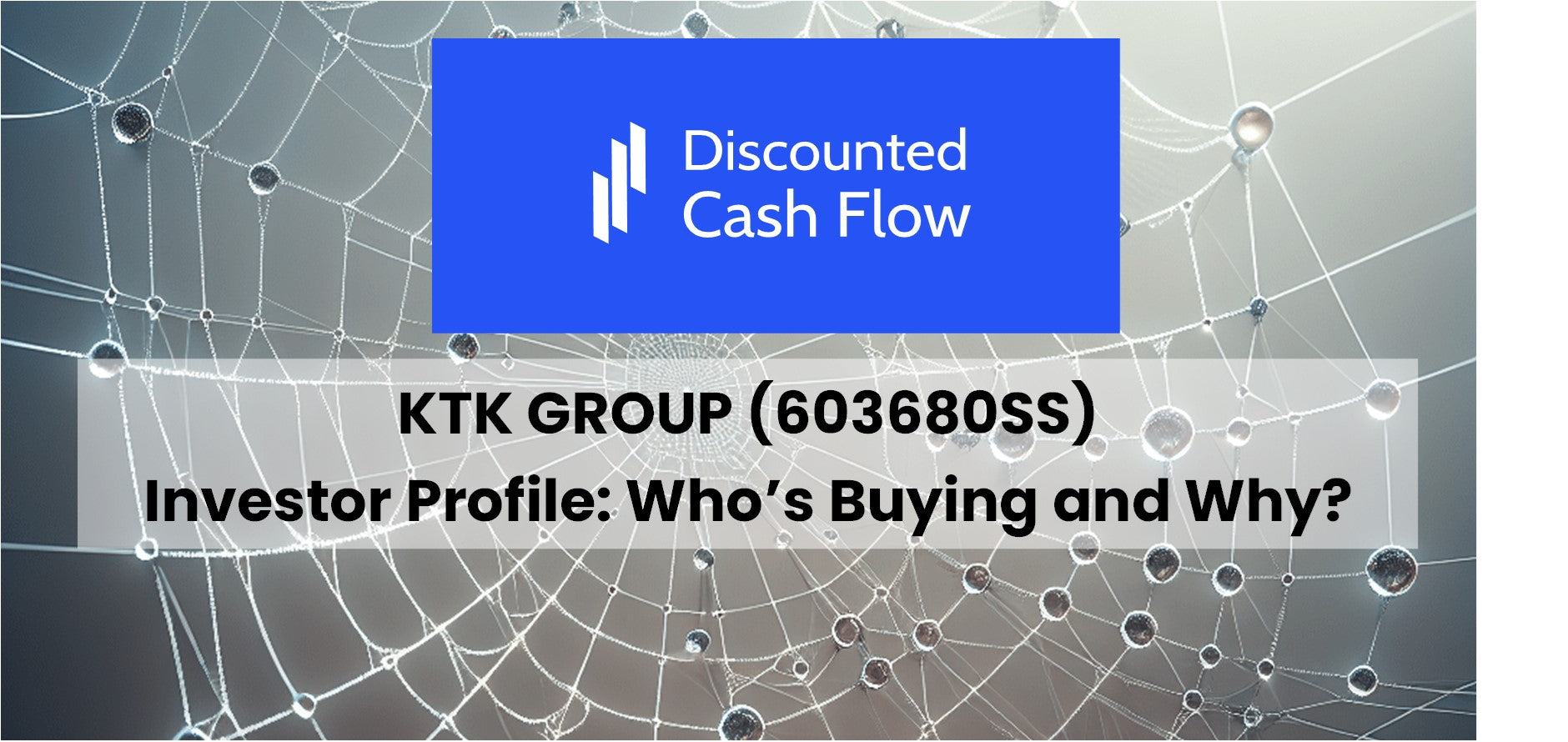 Exploring KTK Group (603680SS): Who’s Buying and Why? – DCFmodeling.com