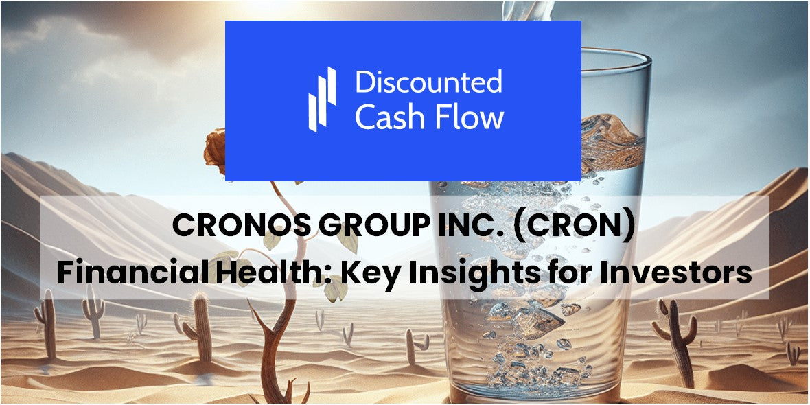 Breaking Down Cronos Group Inc. (CRON): Key Insights for Investors ...