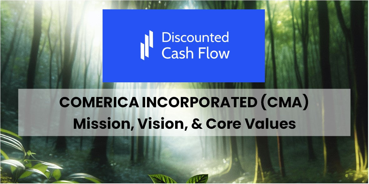 Mission Statement, Vision, & Core Values (2025) of Comerica ...