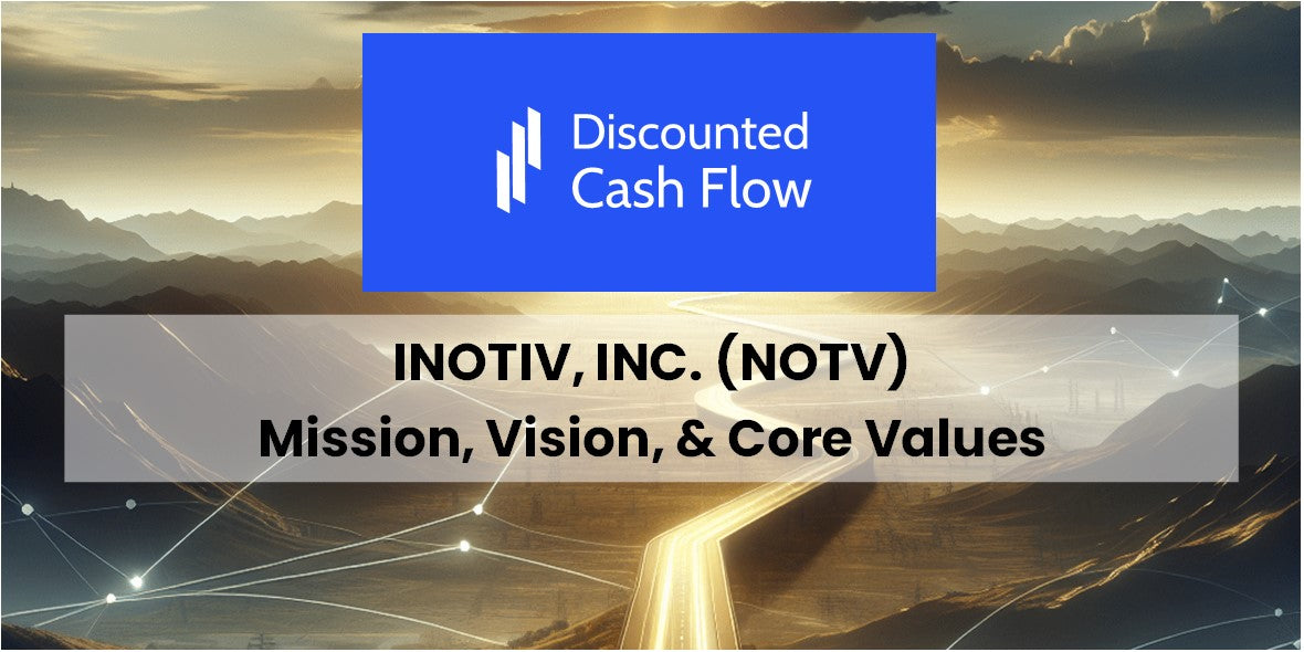 Declaración de misión, visión, & Valores centrales (2025) de Inotiv ...