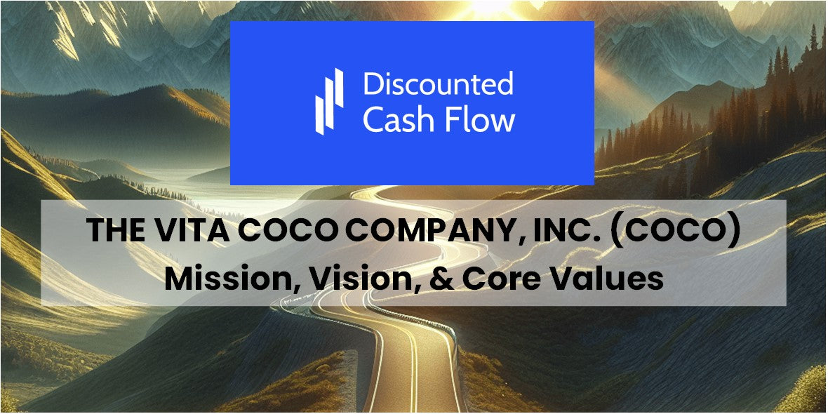 Mission Statement, Vision, & Core Values (2025) of The Vita Coco ...