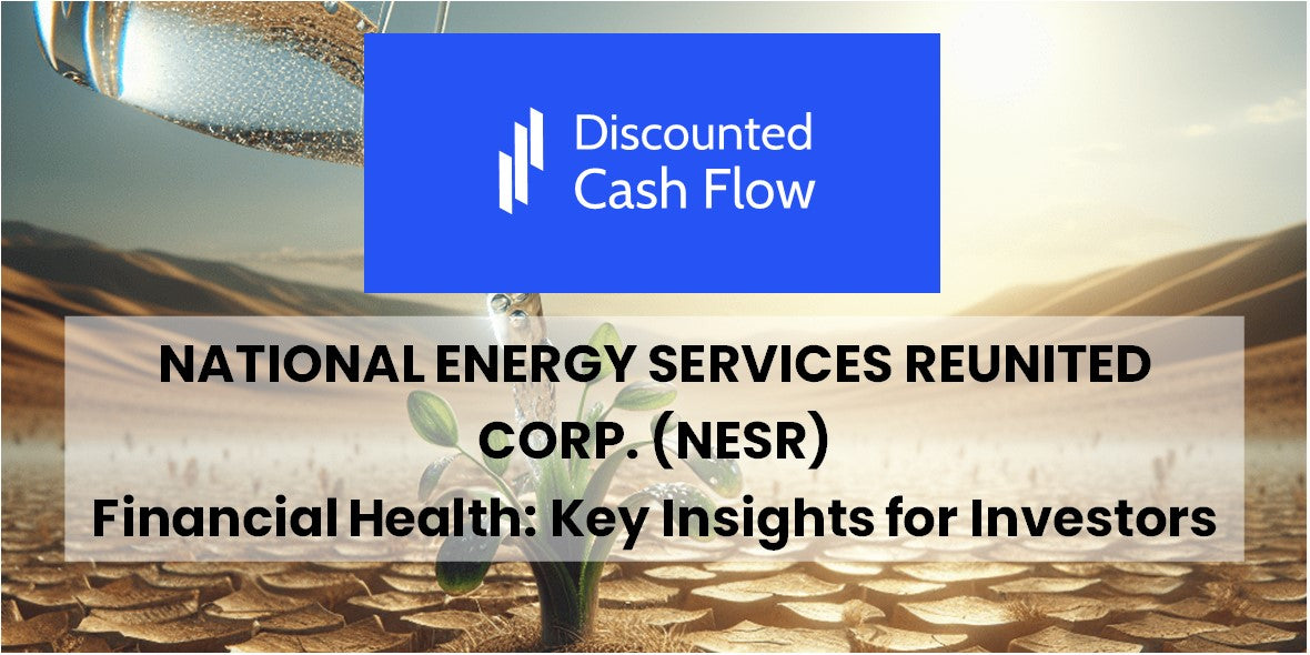 Breaking Down National Energy Services Reunited Corp. (NESR): Key ...