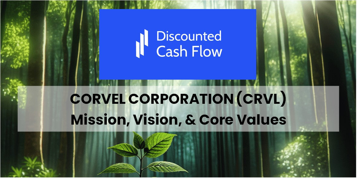 Mission Statement, Vision, & Core Values (2025) of CorVel Corporation ...