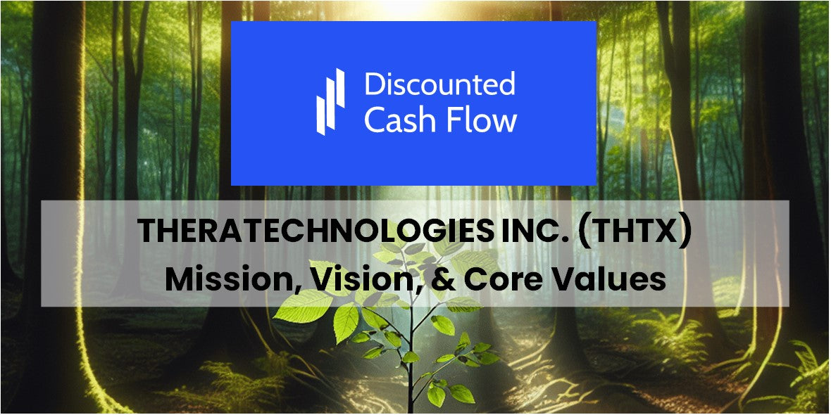 Mission Statement, Vision, & Core Values (2025) of Theratechnologies ...
