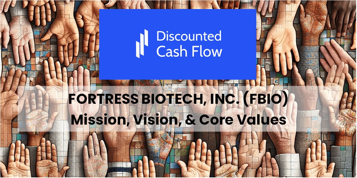Mission Statement, Vision, & Core Values (2025) of Fortress Biotech ...